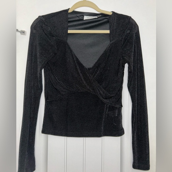 Tops | Idem Ditto Black Top | Poshmark